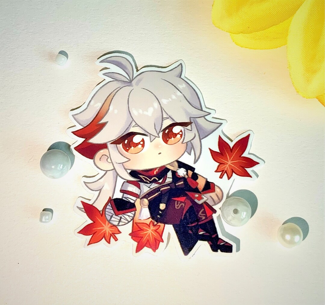 Genshin Impact Sticker Kazuha - Etsy