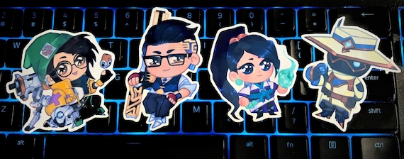 Valorant Sticker Sentinels Killjoy/chamber/sage/cypher - Etsy