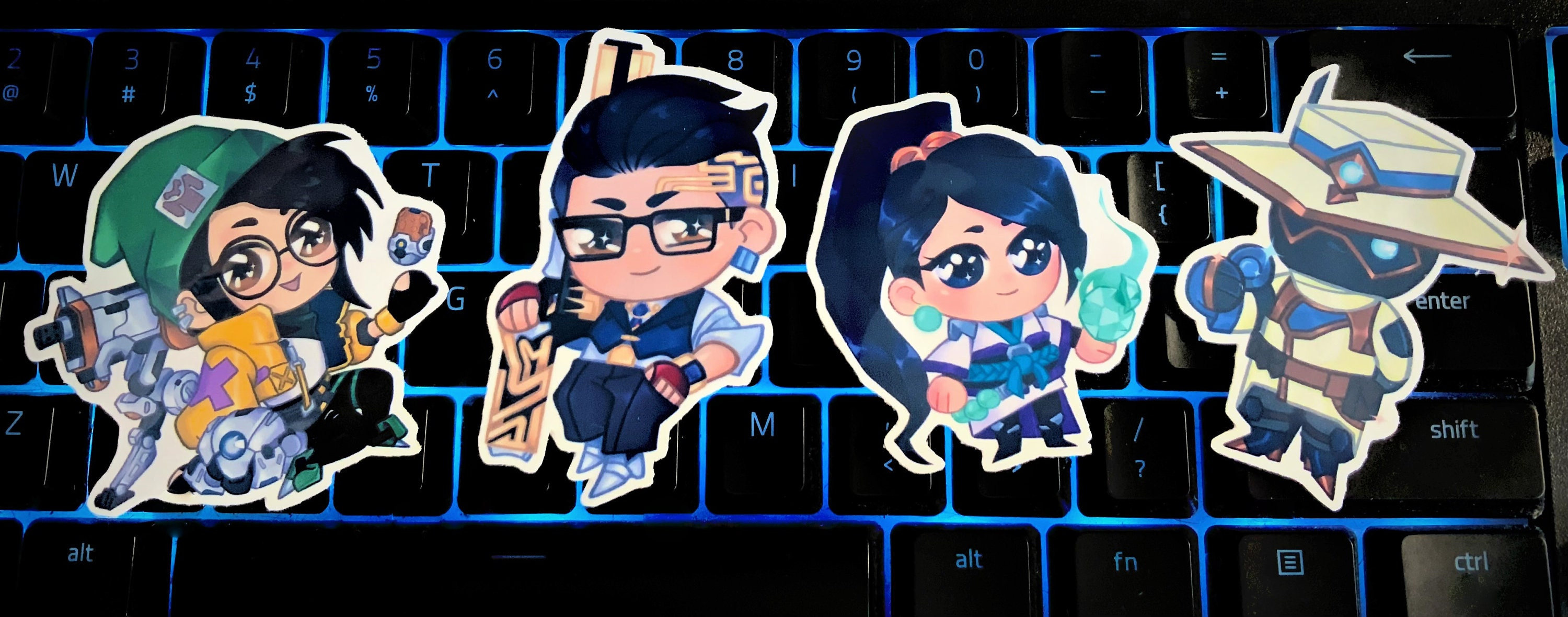 Valorant Sticker Sentinels Killjoy/chamber/sage/cypher - Etsy