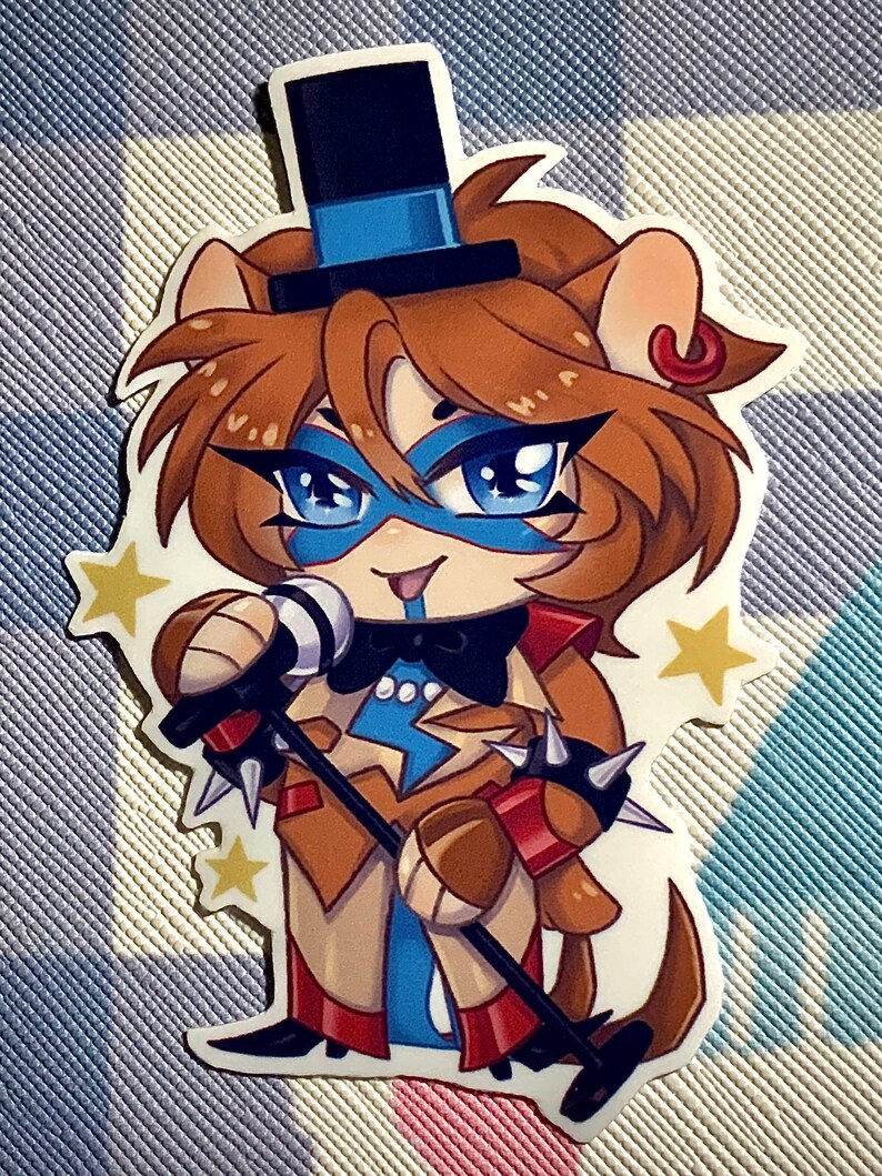 FNAF Sticker Security Breach Freddy/chica/roxy/monty - Etsy Australia