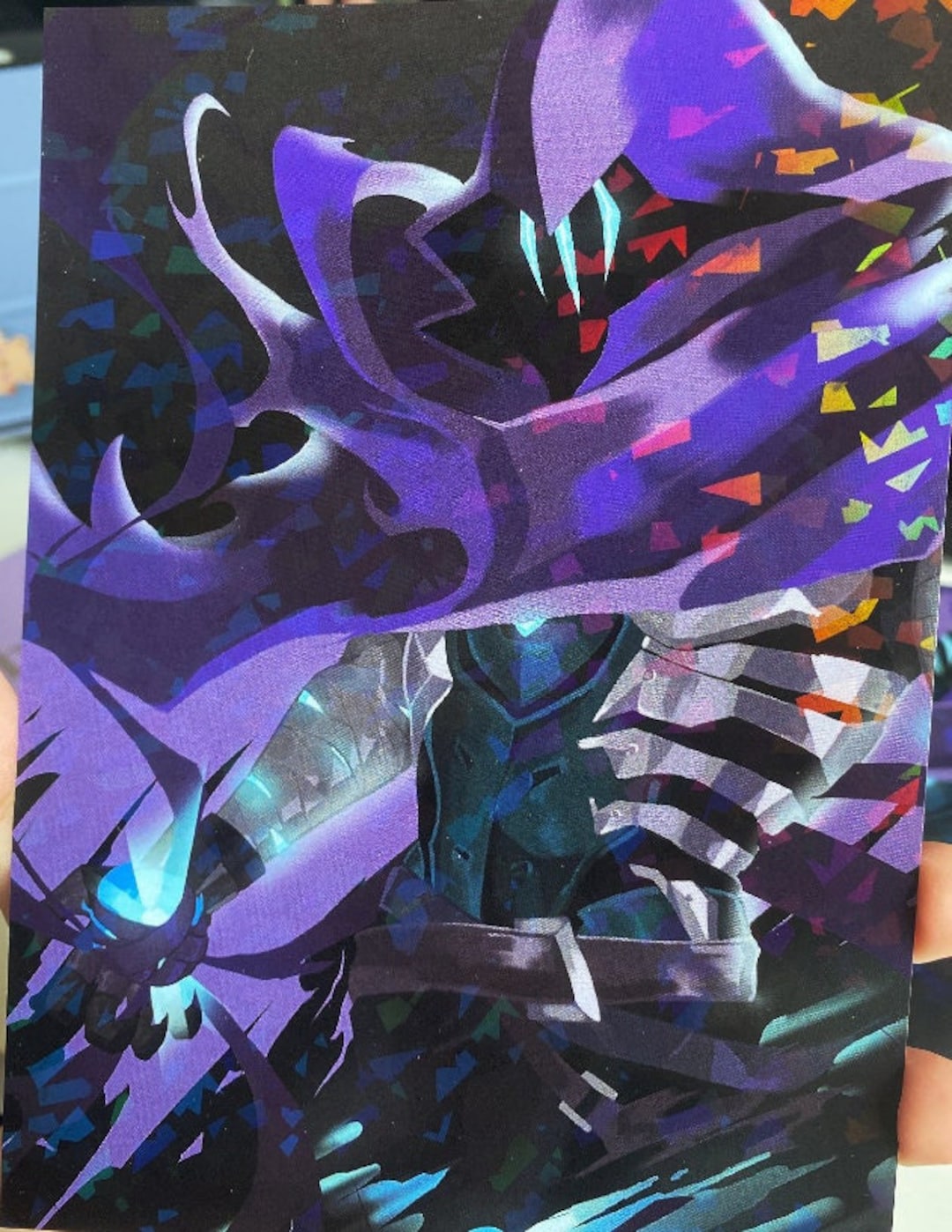 Omen Art Print - Valorant Fanart Holographic - Etsy