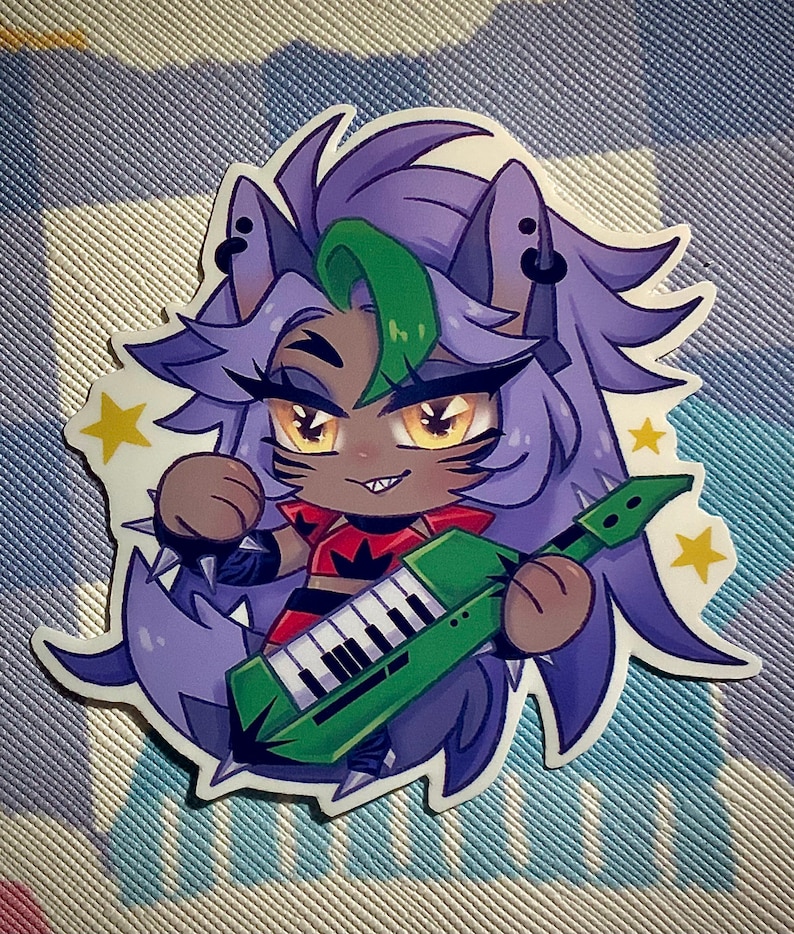 FNAF Sticker Security Breach Freddy/chica/roxy/monty - Etsy