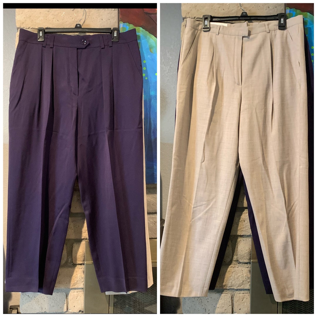 Two Pair of Gorgeous Vintage Escada Slacks - Etsy