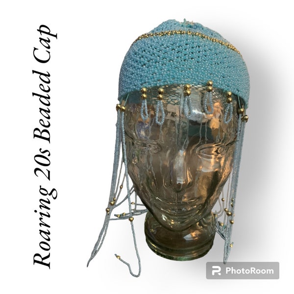 Beaded Flapper Cap - Etsy