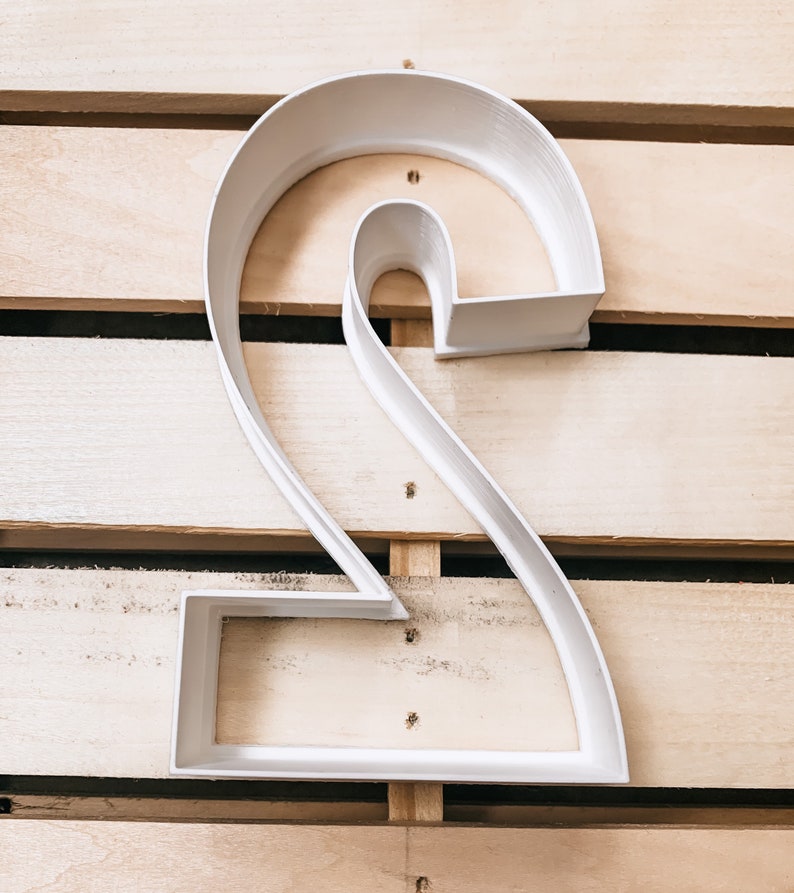 Number 2 Cookie Cutter Standard - Etsy