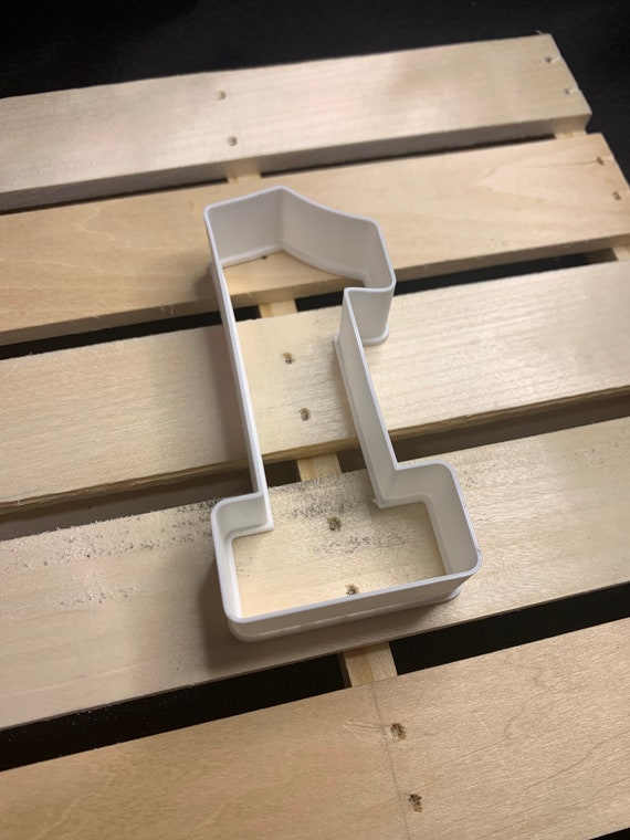 Number 1 Cookie Cutter - Etsy