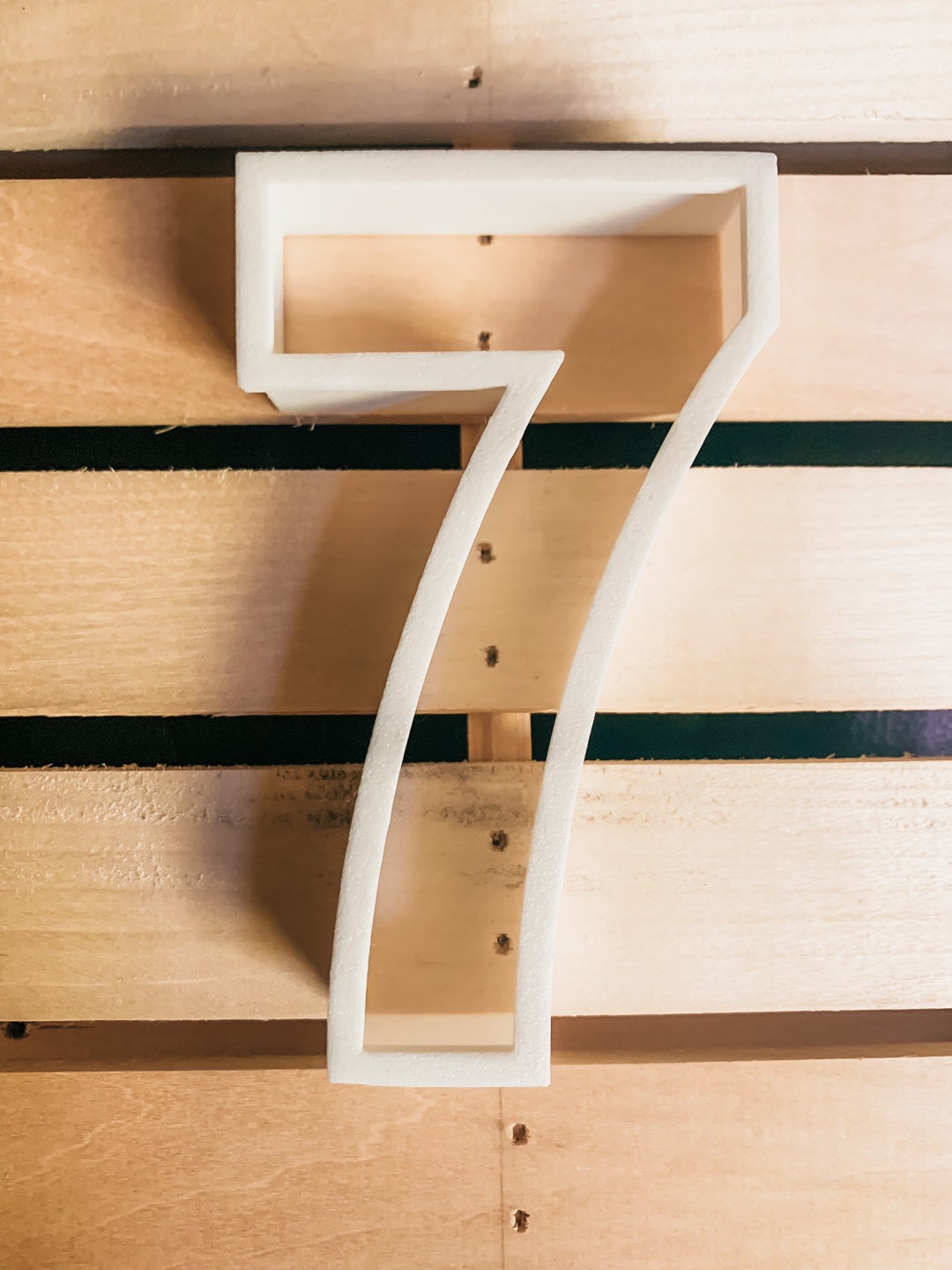 Number 7 Cookie Cutter - Etsy