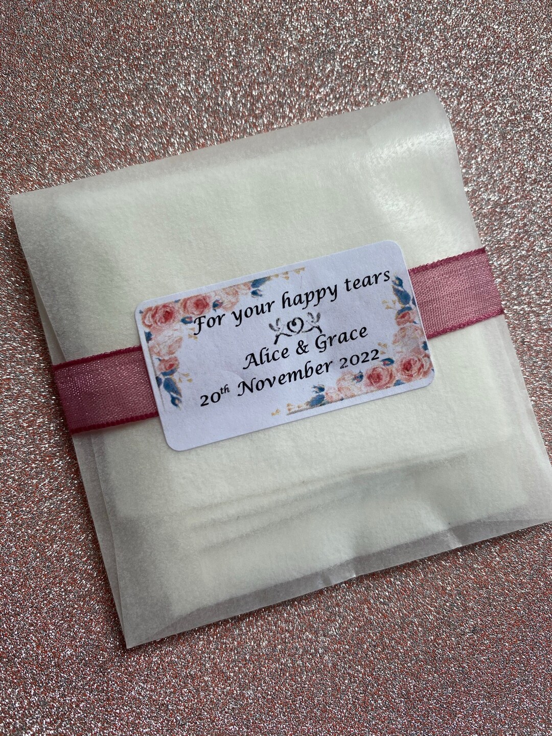 Tears of Joy, Tissues for Happy Occasions. Personalised - Etsy