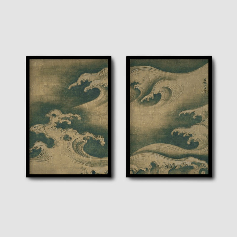 Diptych Art - Etsy