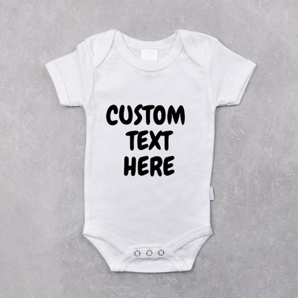 Custom Onesies in Colors - Etsy