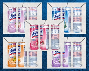 Lysol Spray Tumbler Wrap - Etsy