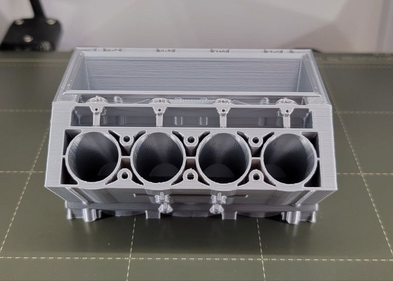 Original V8 Pengine Engine Block Pen & Business Card Holder - Etsy