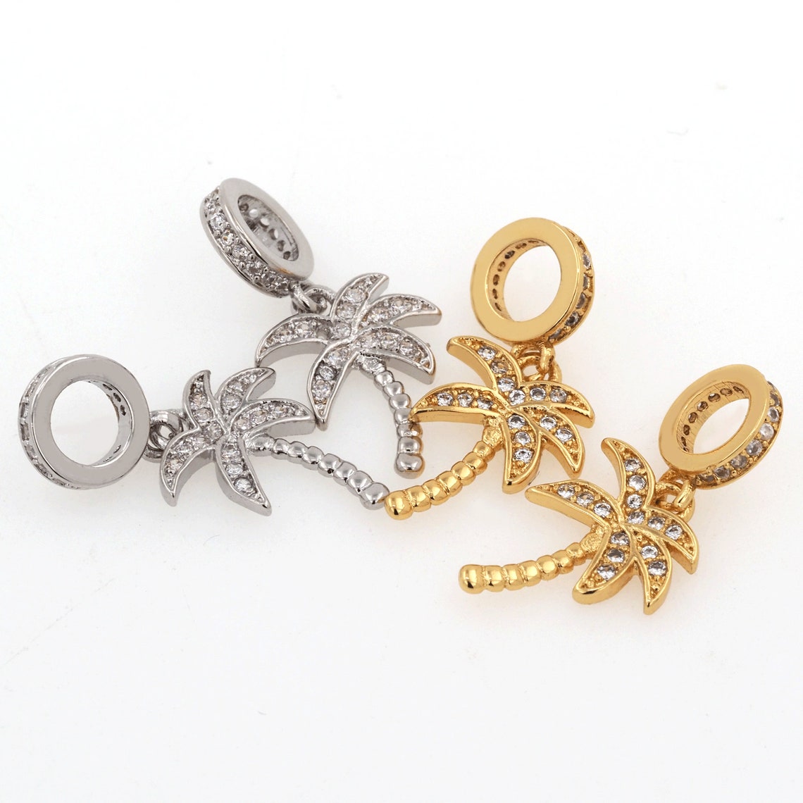 Coconut Tree Pendantcoconut Tree Necklace18k Gold Filled - Etsy