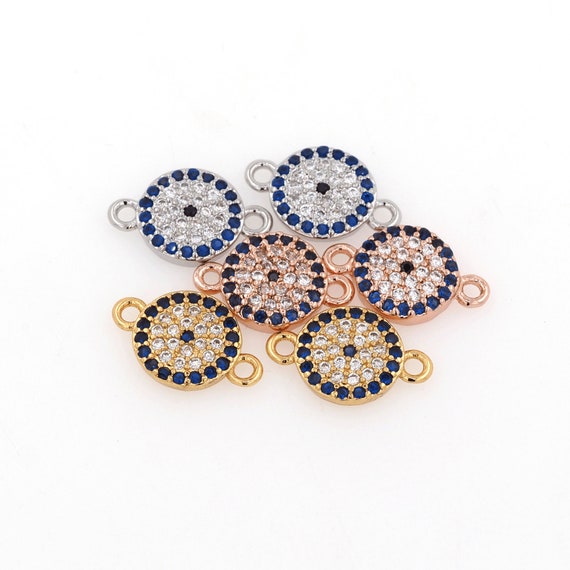 Circular Connector Eye Connector 24K Gold Filled Big Eye - Etsy