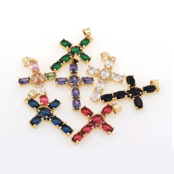 Boho Cross Pendant - Etsy