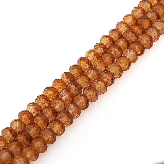 50 Pieces Abacus Beads Murano Glass Beads Gold Foil Glass - Etsy