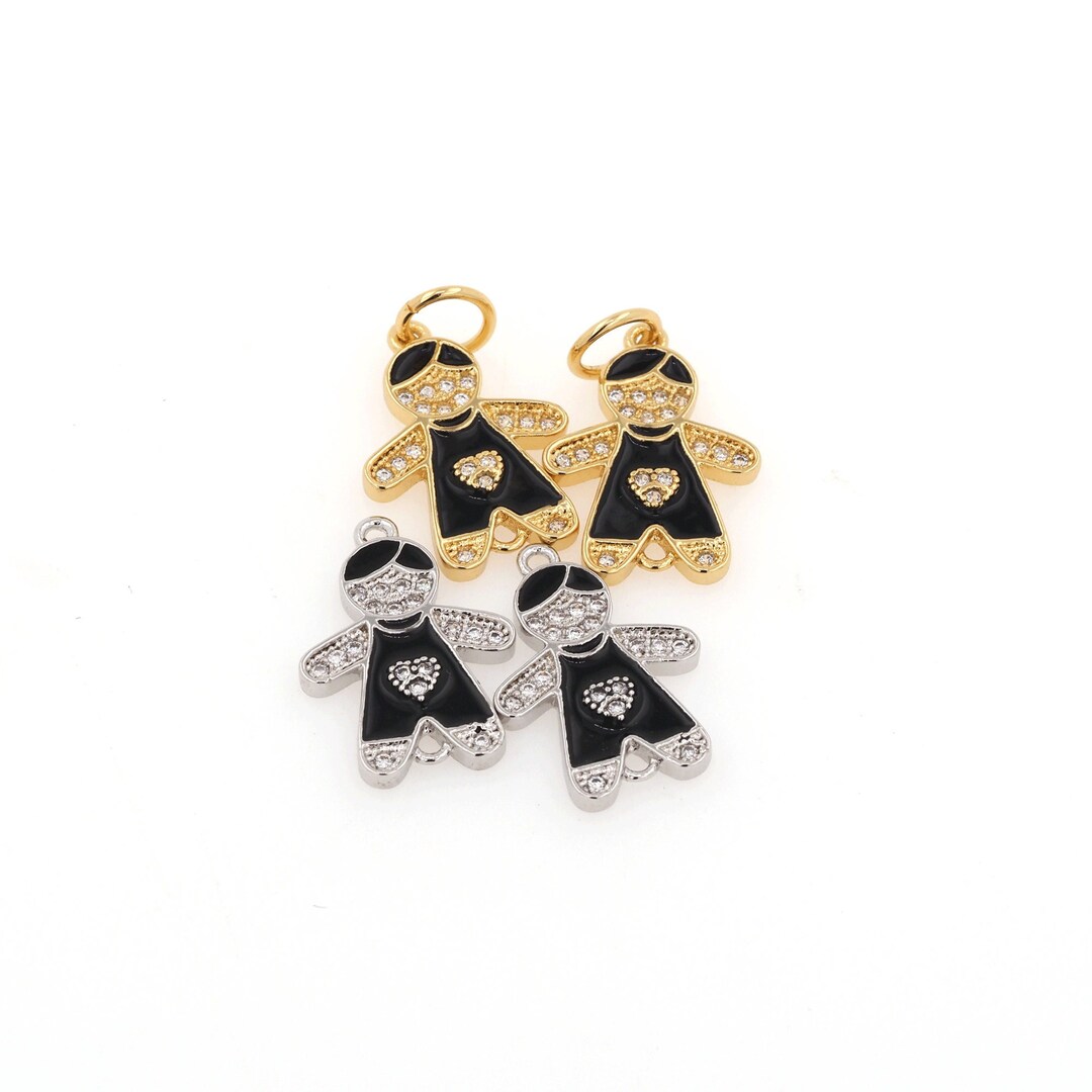 Fashion Style, Boy Pendant, Hip Hop Boy Necklace, 24K Gold Filled Girls ...