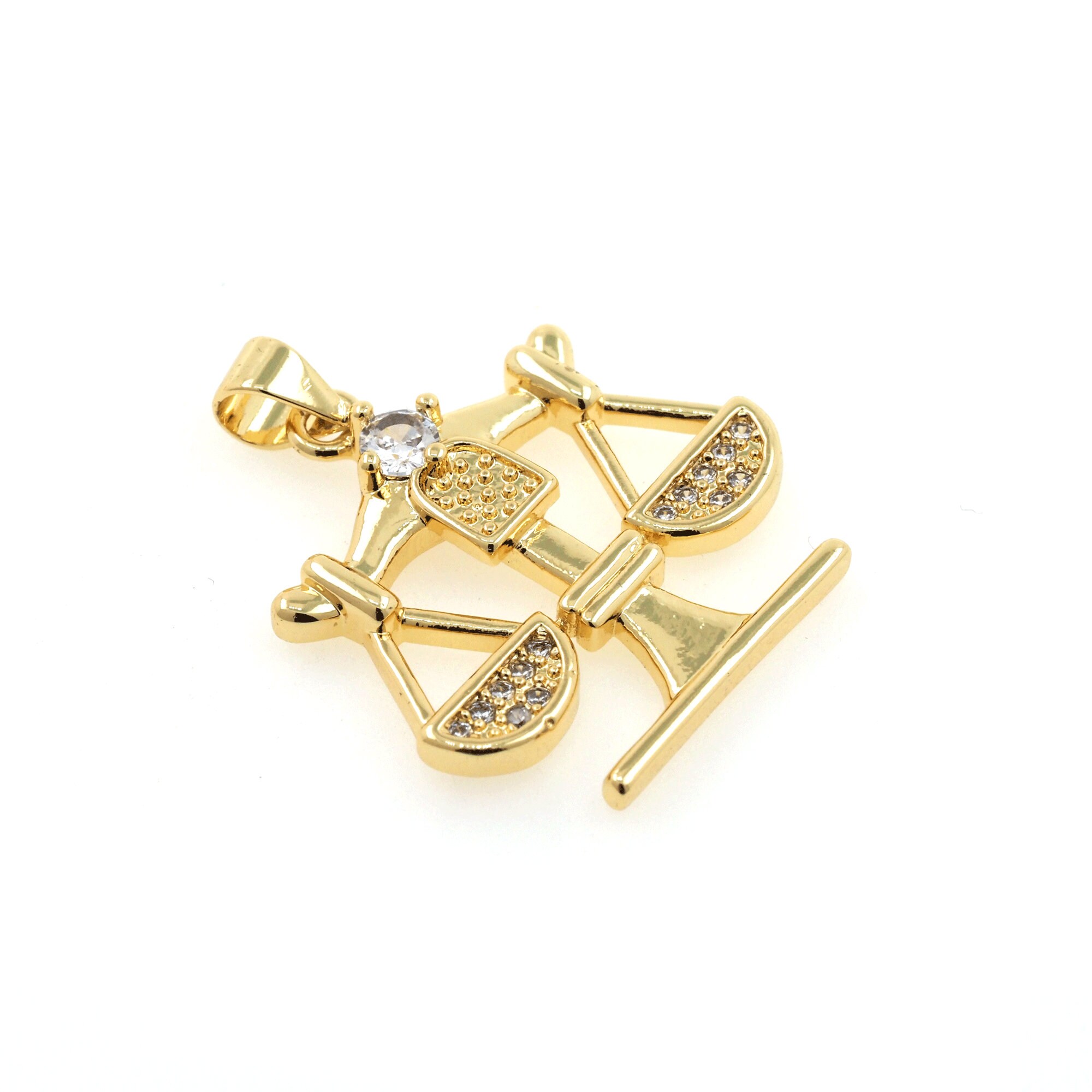 Scales Necklace Scales Pendant 18K Gold Filled Creative - Etsy