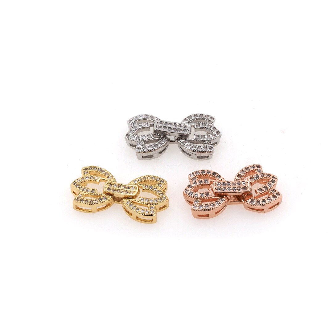 Gold Plated Connectors, Charm Connectors, 24K Filled Bracelet Necklace ...