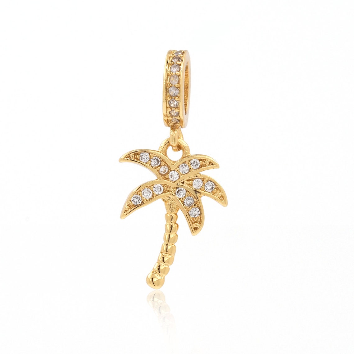 Coconut Tree Pendantcoconut Tree Necklace18k Gold Filled - Etsy