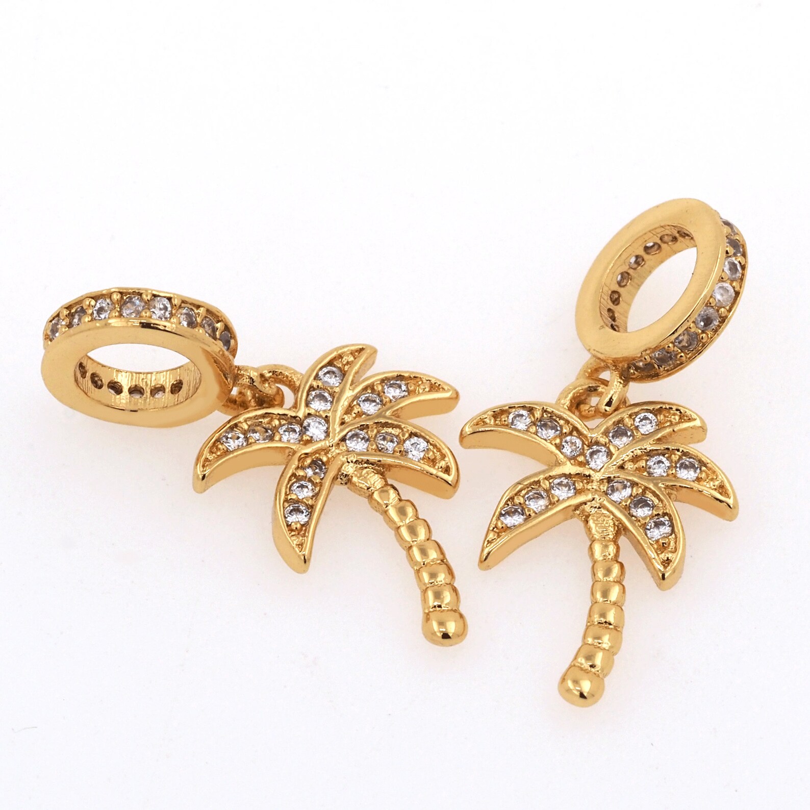 Coconut Tree Pendantcoconut Tree Necklace18k Gold Filled - Etsy