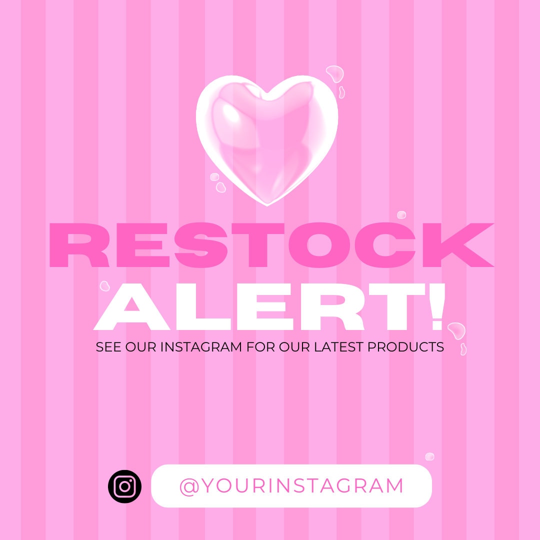 Restocked Flyers, Restock Flyers, Hair Flyer, New Arrivals Flyer ...