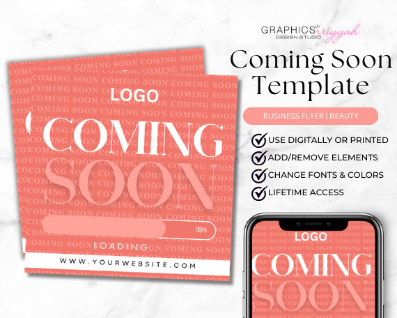 Coming Soon Flyer, Instagram Post Flyer, Grand Opening, Business Flyer ...