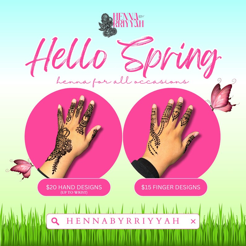 Spring Booking Flyer, Hello Spring, Flyer, Spring Season Deals, Book ...