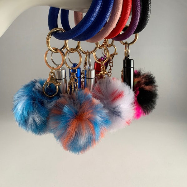 Fur Ball Keychain - Etsy