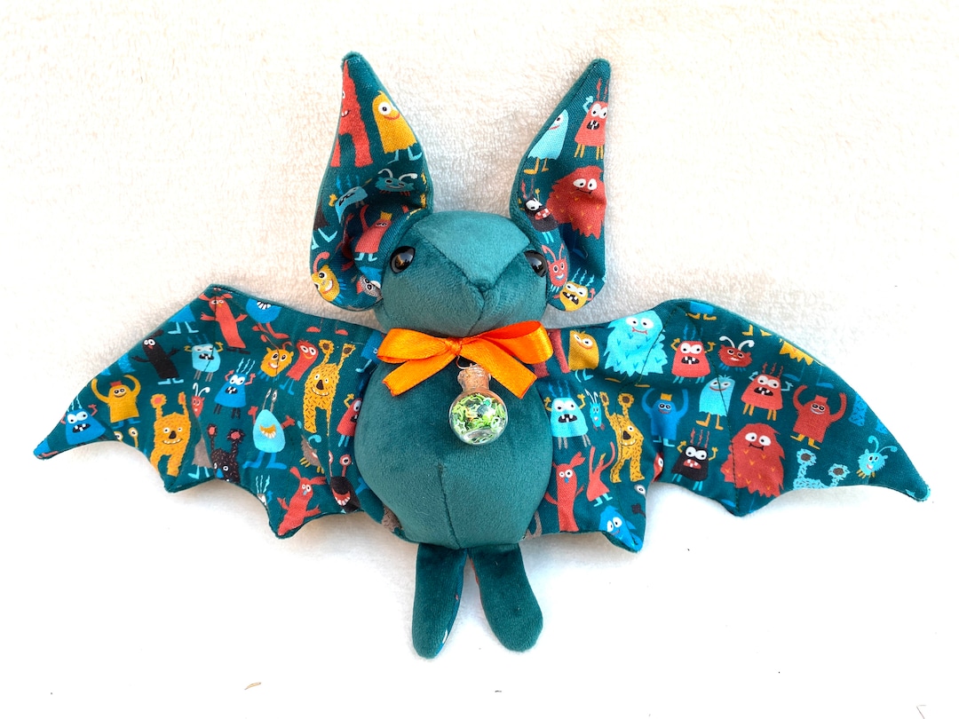 Aliens Bat Adopt-a-bat Plush Bat Handmade Plush Bat - Etsy