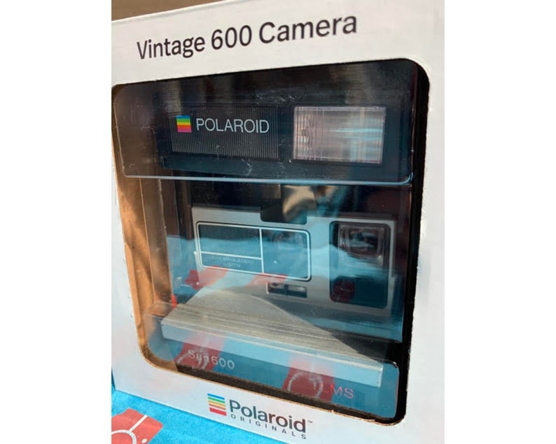 Vintage Iconic Polaroid 600 Square Refurb Camera - Etsy