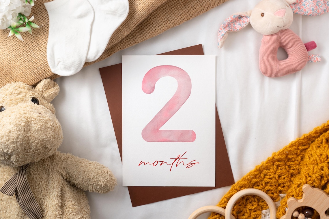 Watercolor Pink Numbers 0-9 Clipart – Hand-painted Numeric ...