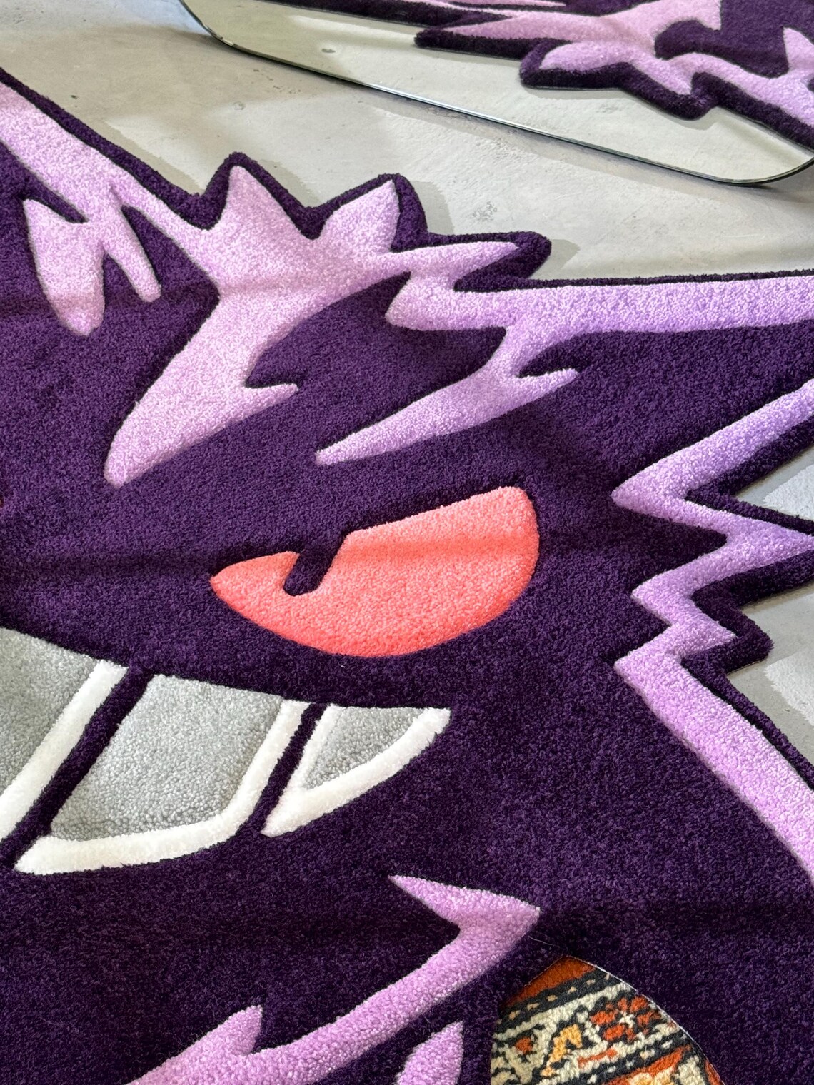 Tufted Anime Character Rug, Handmade Tufted Rug, Custom Rug, Unique ...