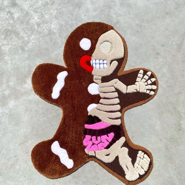Gingerbread Skeleton - Etsy