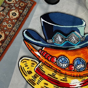 Anime Tufted Rug, Popular Cartoon Characters, Floor Art, Living Room ...