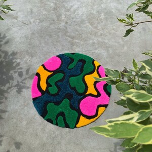 Tufted 3D Rug Modern Funny Rug Bedroom Rug Aesthetic Rug - Etsy