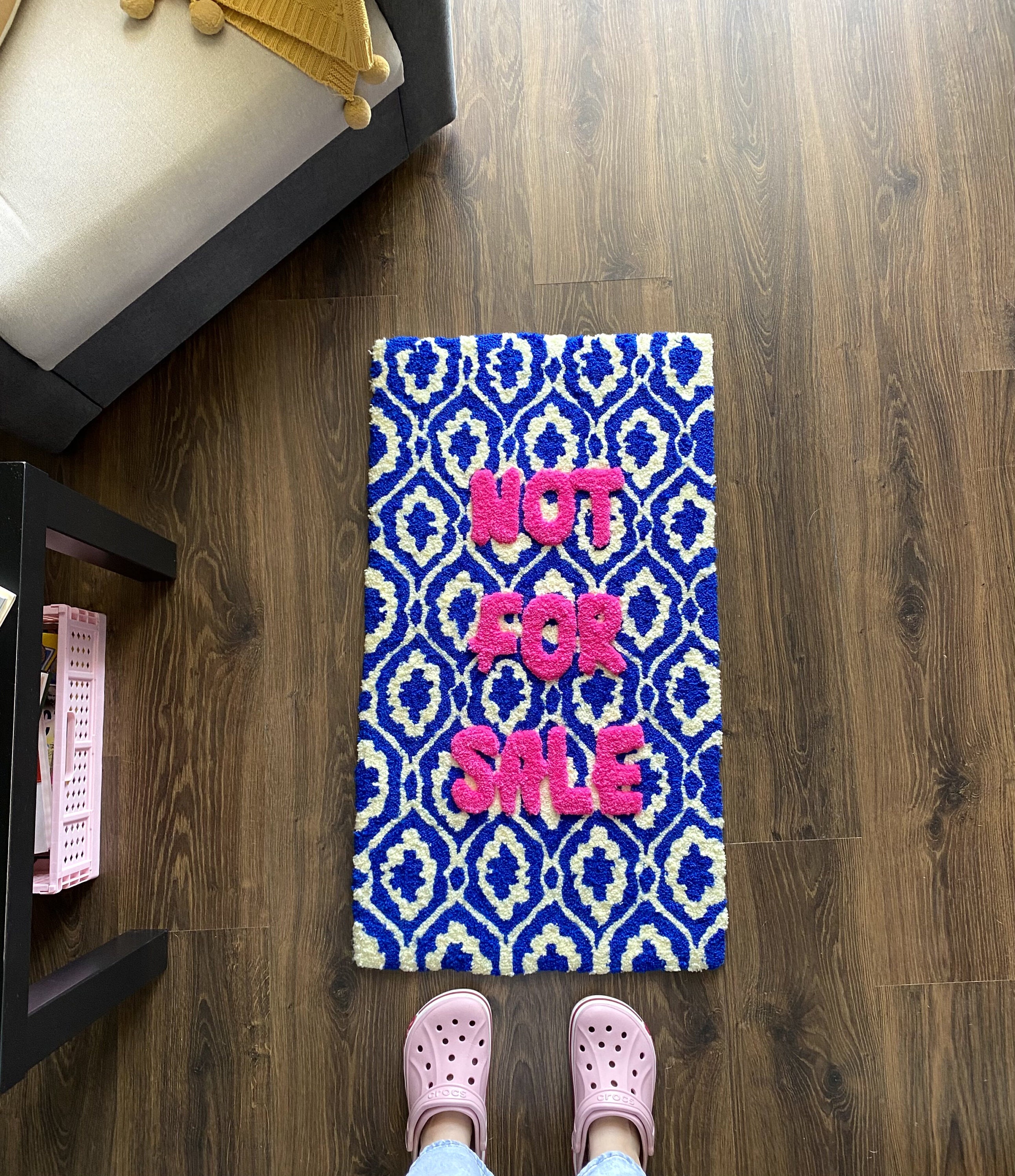 Not for Sale 3D Rug, Cute Rug, Personalized Tufted Rug,modern Funny Rug ...