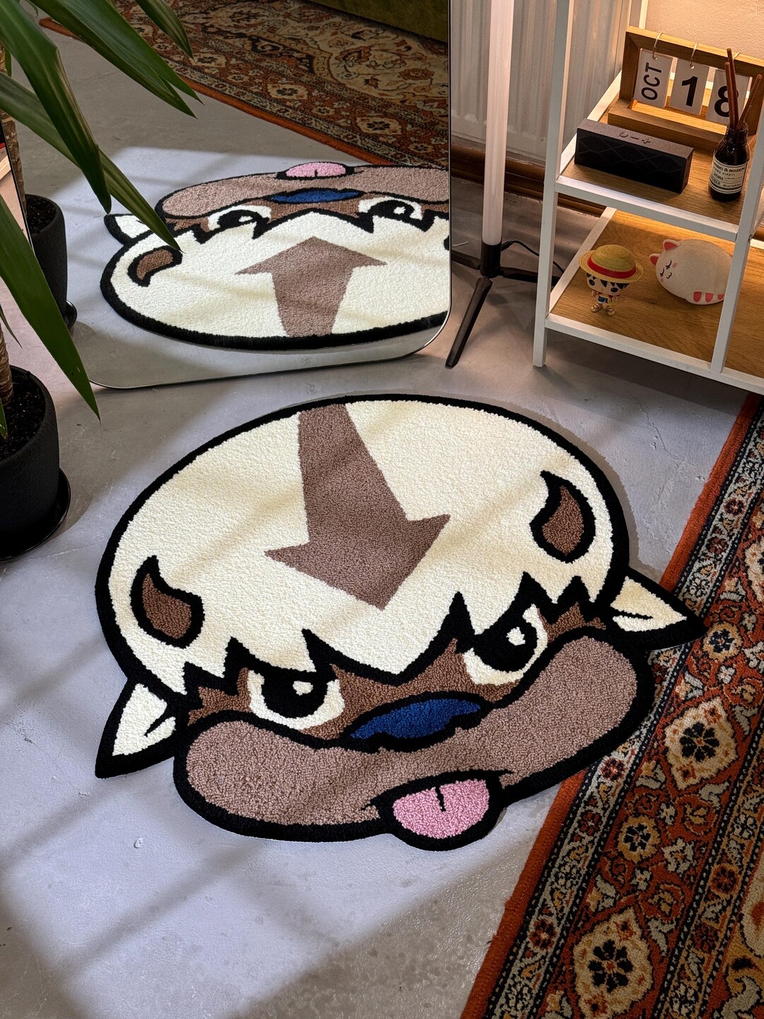 Anime Character Tufted Rug, Teenage Bedroom Decor, Cartoon Lover Gift ...