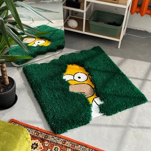 Fluffy Tufted Cartoon Rug, A Fun and Soft Touch for Your Living Room or ...