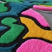 Tufted 3D Rug, Modern Funny Rug, Bedroom Rug, Aesthetic Rug, Cute Rug ...