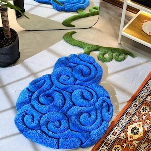 Devil Fruit 3D Rug, Handcrafted Devil Fruit, Devil Fruit 3D Fluffy Rug ...