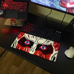 Keyboard Cartoon 3D Rug, Tufted Keyboard Rug, Custom Keyboard Rug, Gift ...