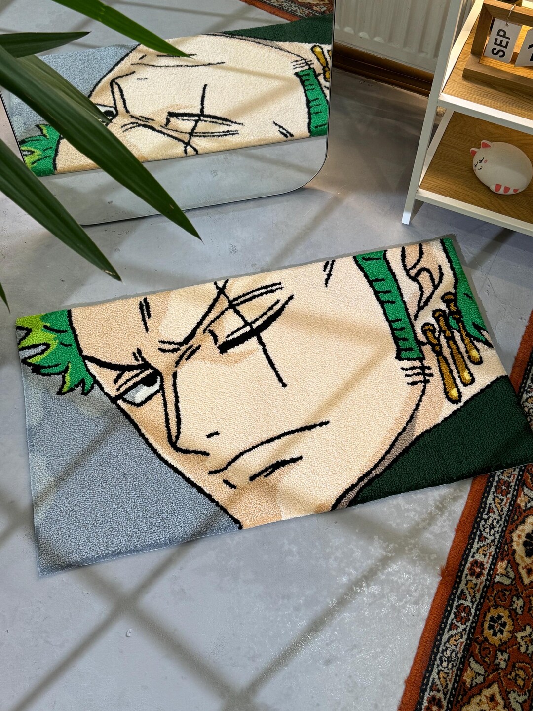 Anime Character Tufted Rug, Bedroom Decor, Living Room Decor, Anime Fan ...