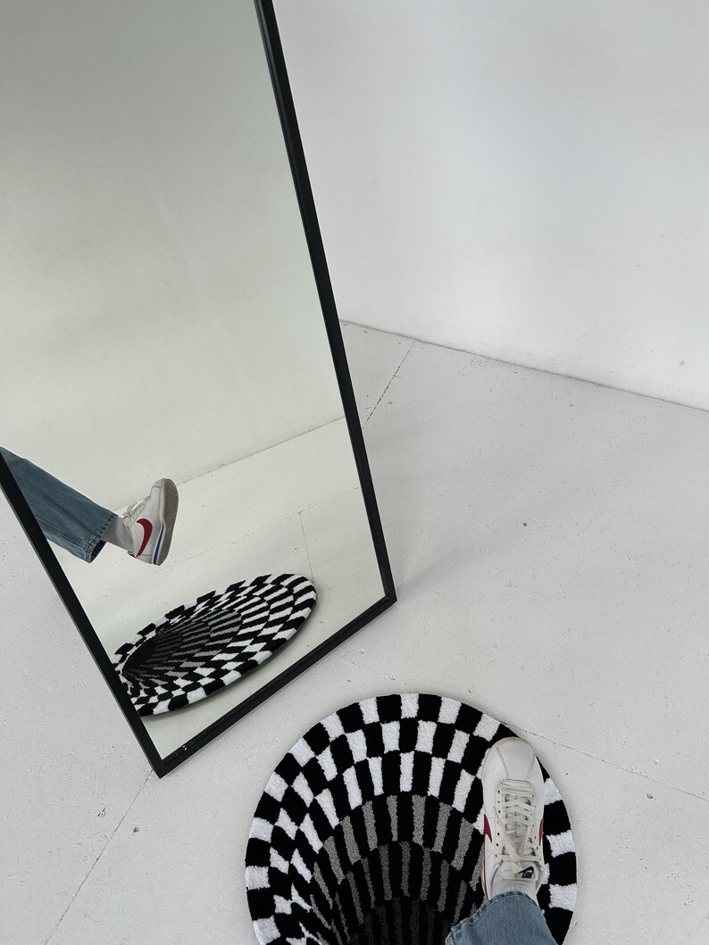 Black Hole 3D Area Rug Optical Illusion Decor Abstract Rug - Etsy