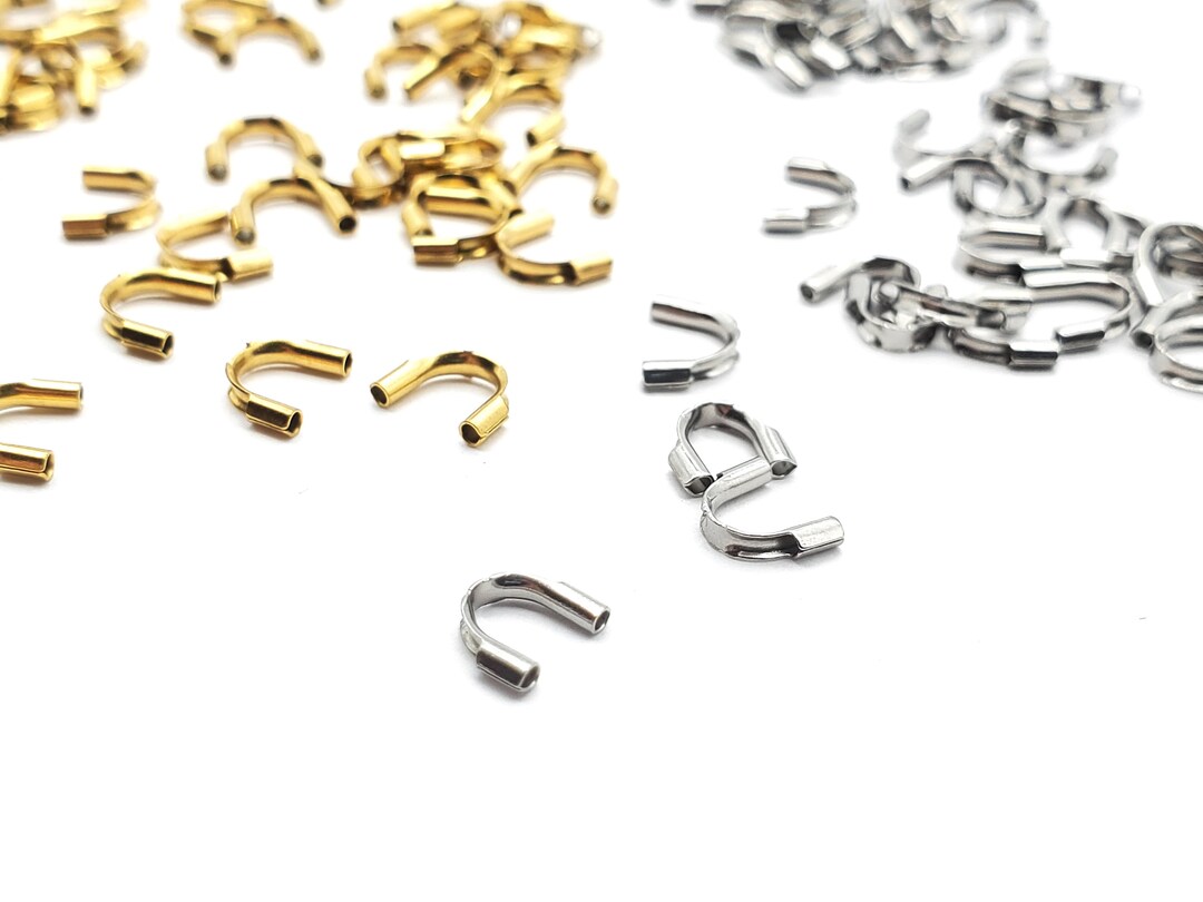 Surgical Stainless Steel Wire Guardian, Cable Thimble, for Necklace ...