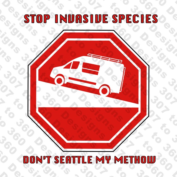 Invasive Species Sticker - Etsy