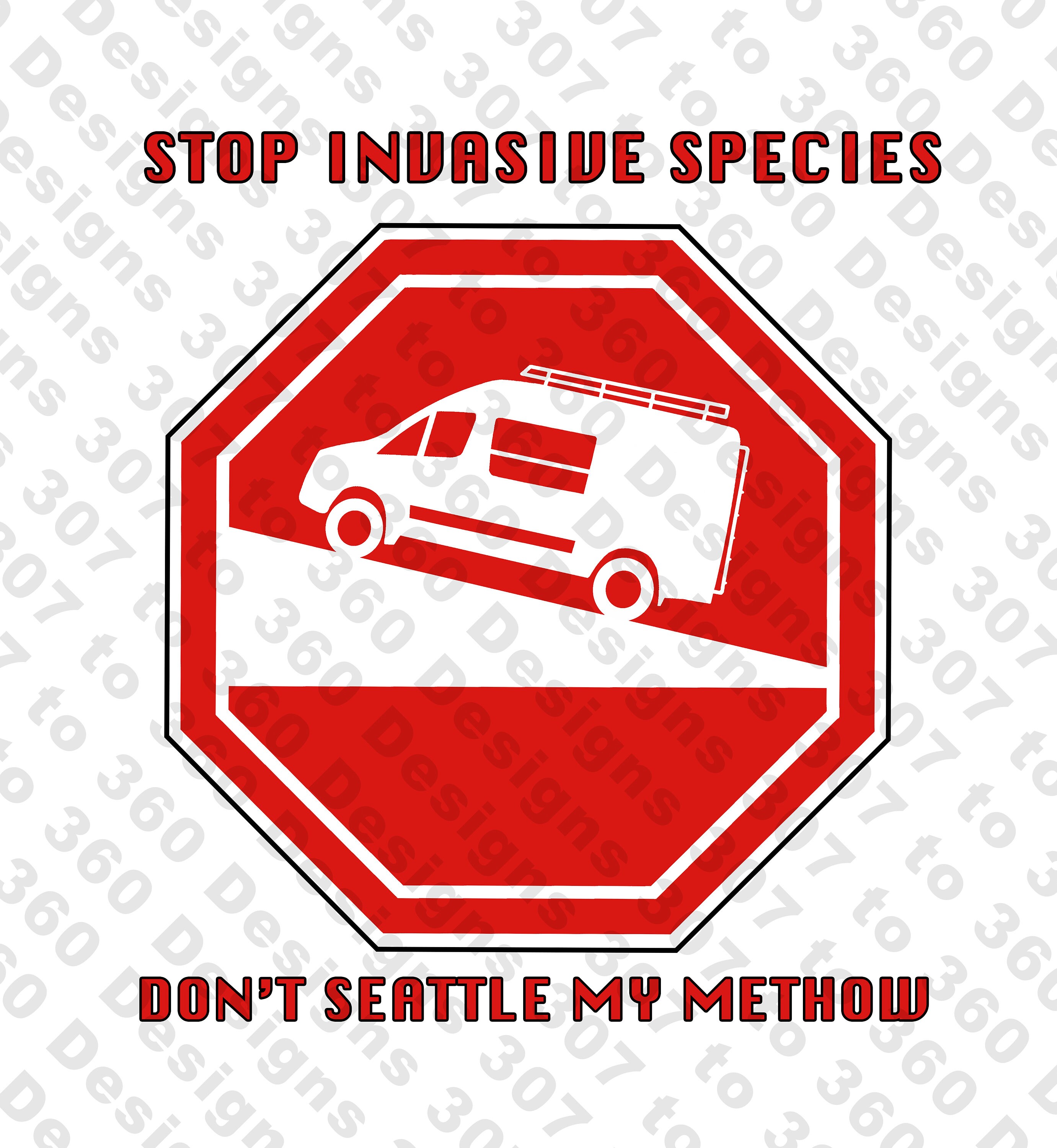 Keep the Methow Local Invasive Species Vinyl Sticker. - Etsy