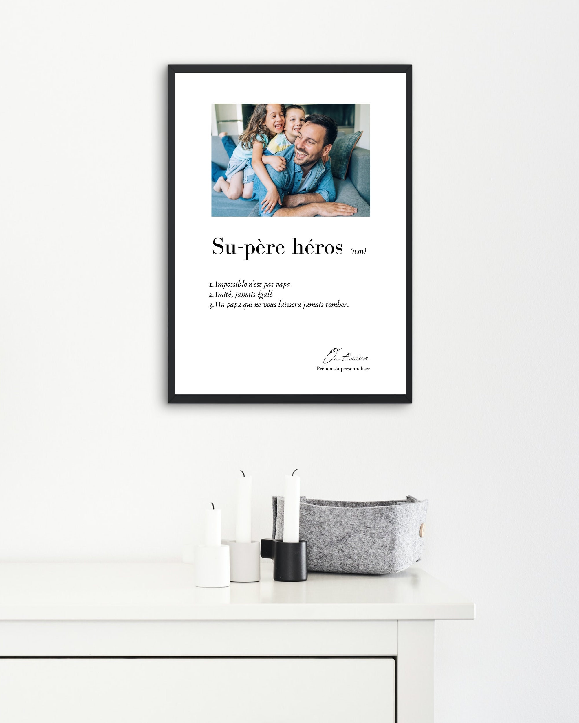 Daddy Definition Poster to Personalize With Your Photo and - Etsy