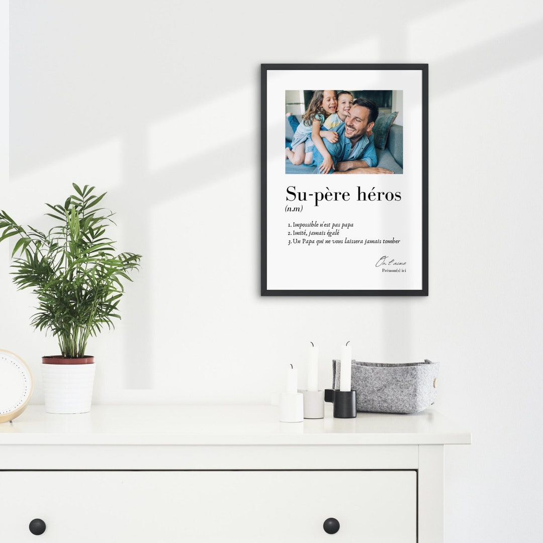 Daddy Definition Poster to Personalize With Your Photo and Text ...