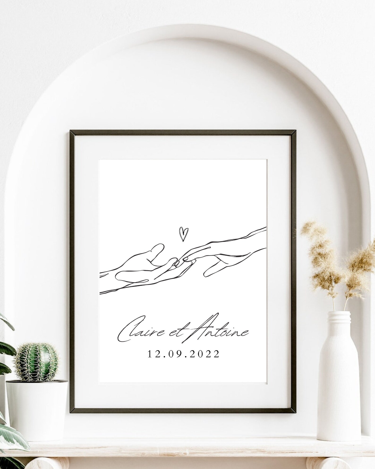 Personalized Couple Poster - Couple Date Poster - Couple First Name ...